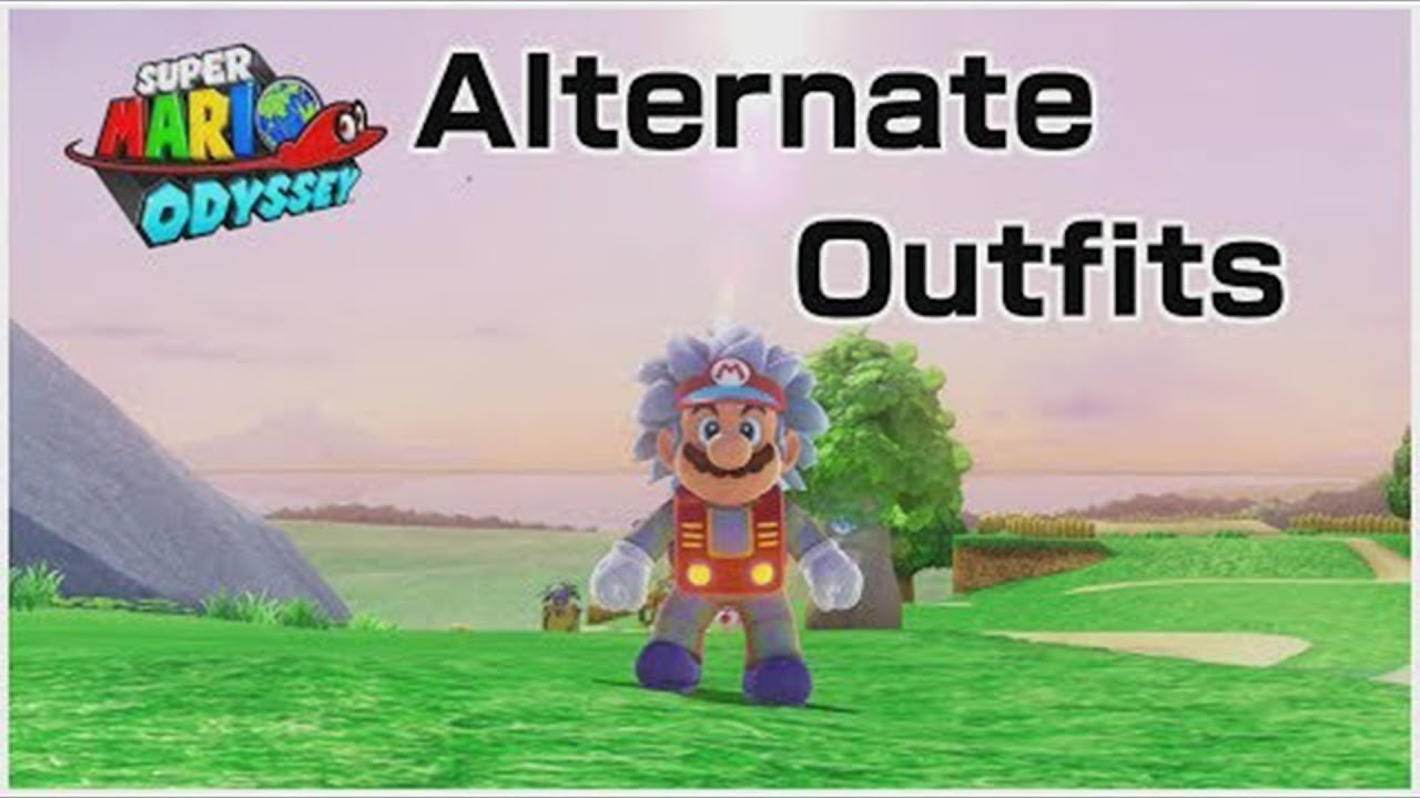 10 Unique Alternate Outfits In Super Mario Odyssey - YouTube