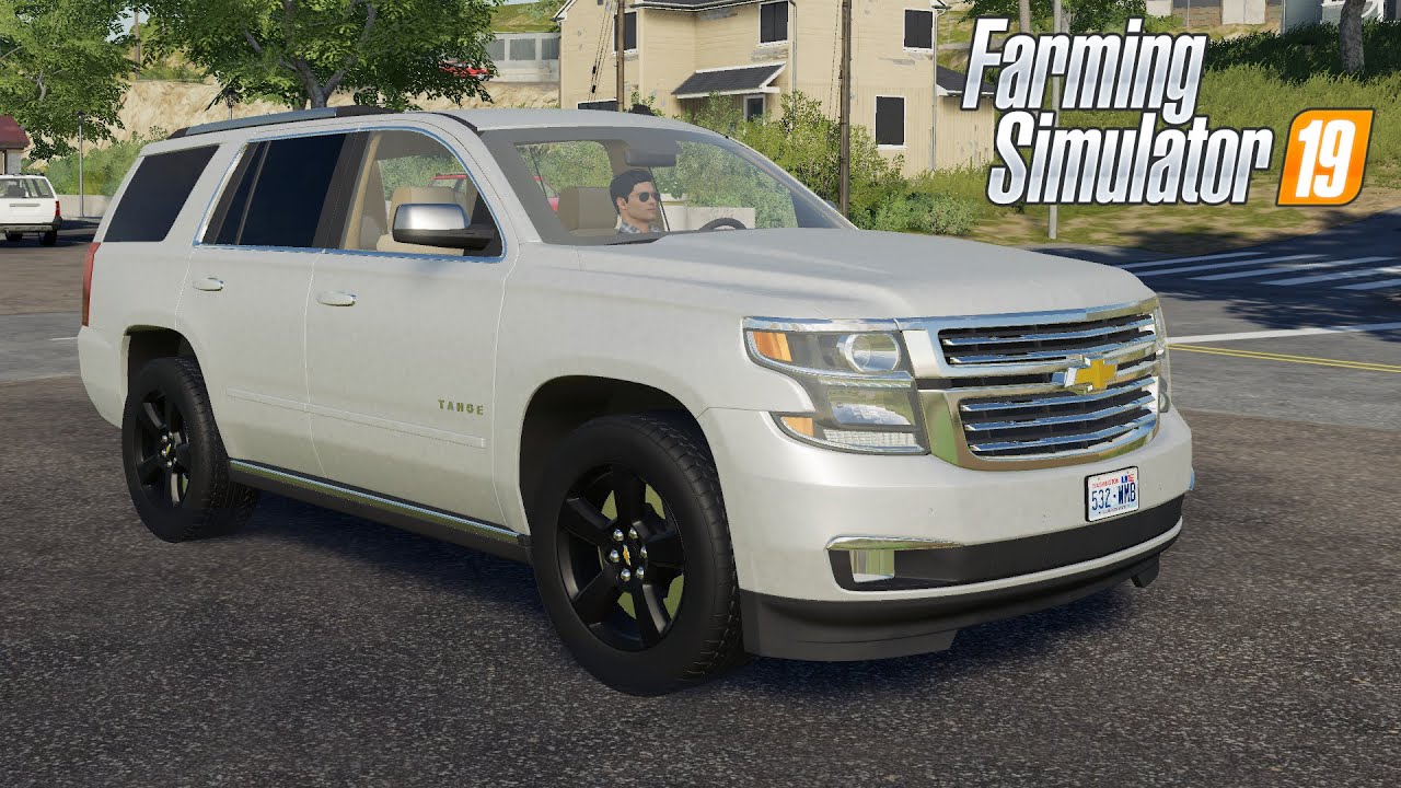 FS19 - Chevrolet Tahoe 2015 - American Car mod for Farming Simulator ...