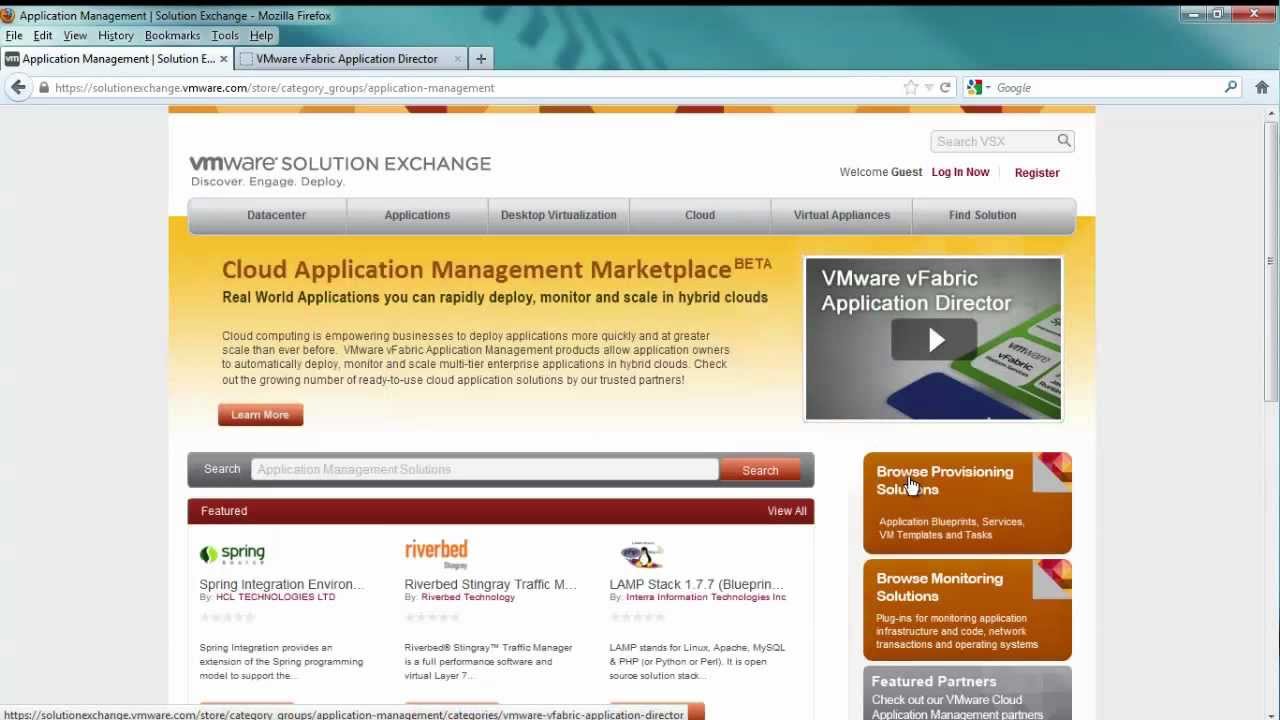 VMware Cloud Applications Marketplace: Accelerating the Application ...