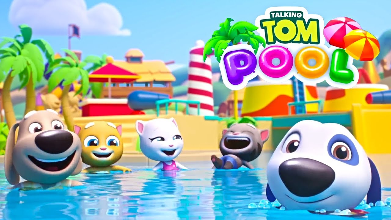 Talking Tom Pool - Outfit7 Limited Level 173-175 Walkthrough Precise ...