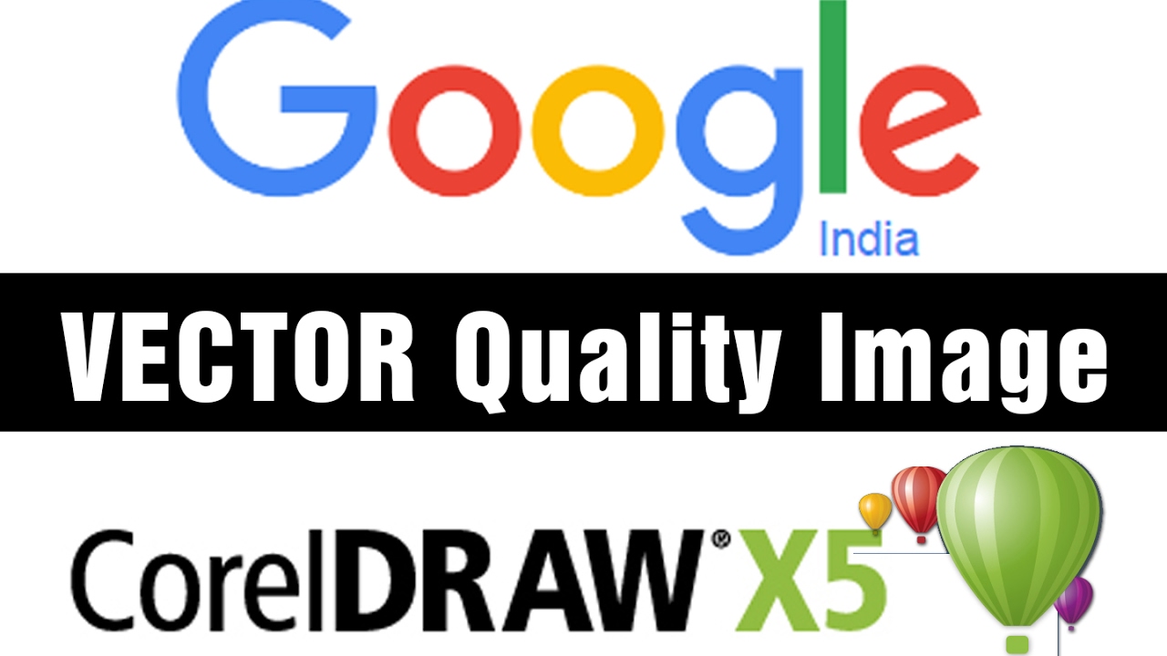Google Low quality image to Vector art JPEG to Corel - YouTube