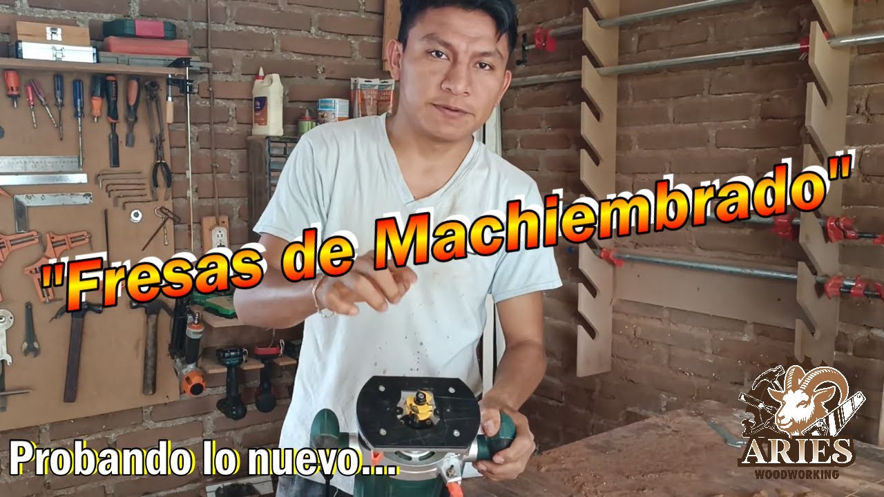 Machimbrado con fresas nuevas 😬 "Milling cutters" | Aries WoodWorking ♈ ...
