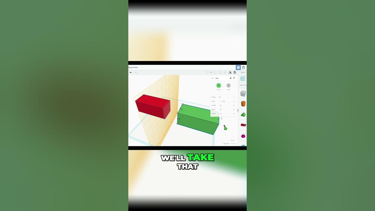 How to join pieces end to end in Tinkercad🎯 - YouTube
