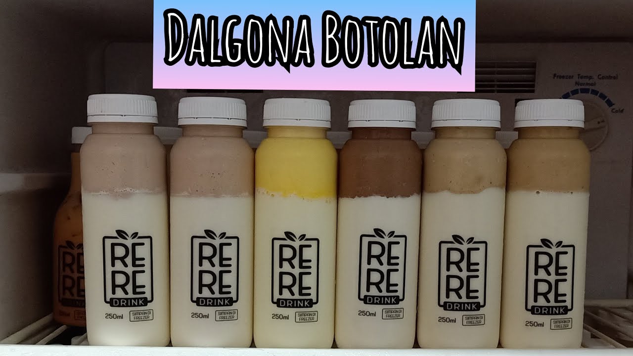 Dalgona Milo Botol Untuk Jualan - YouTube