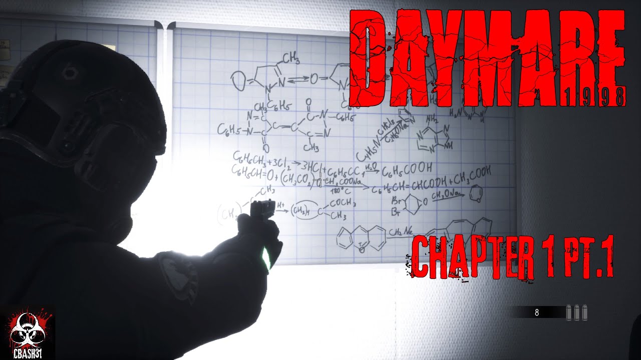 Daymare: 1998 - Ch.1 pt.1 | ALL FILES and PUZZLES | - YouTube