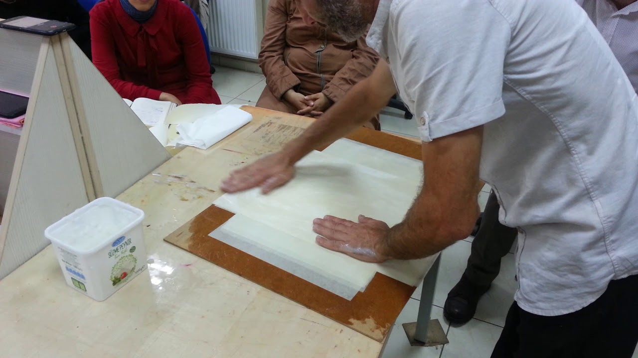 Ebru Sanatı - Murakka yapımı Ders 2 Hezarfen İbrahim Sami Özen - YouTube