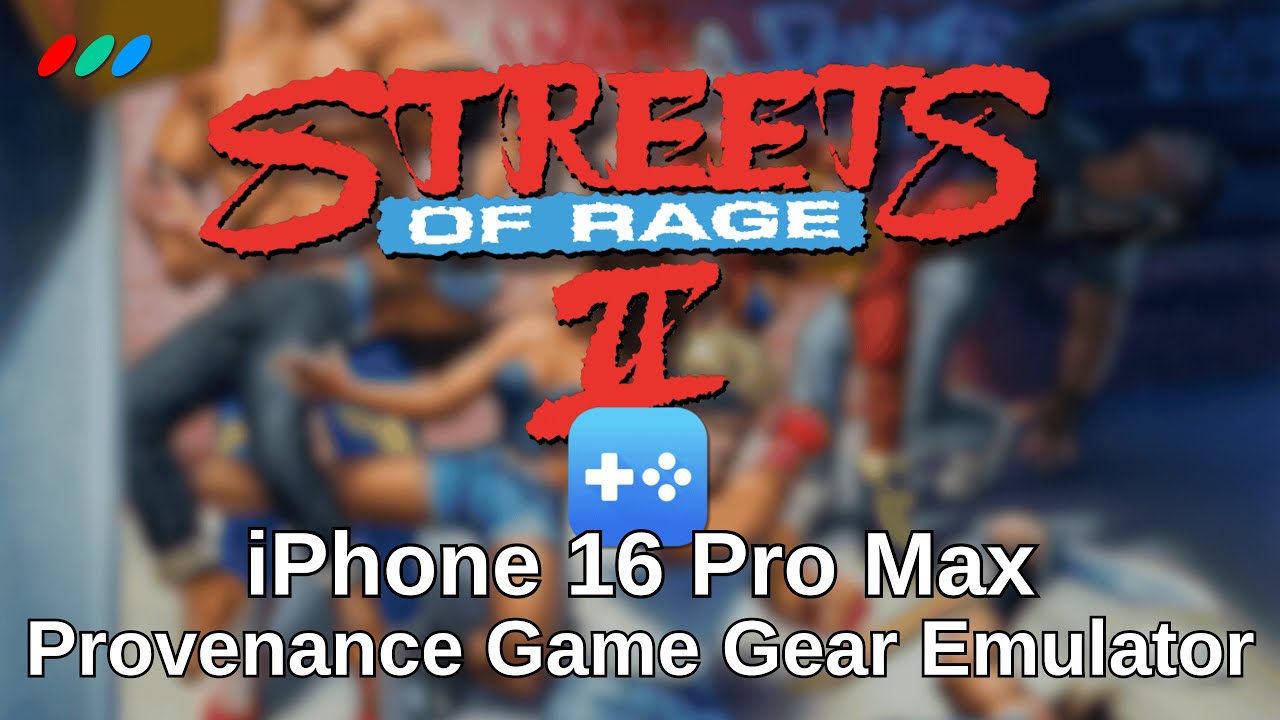 Streets of Rage 2 - iPhone 16 Pro Max, iOS Sega Game Gear Emulator ...