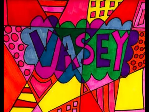 Pop Art Names (Middle School Art) - YouTube