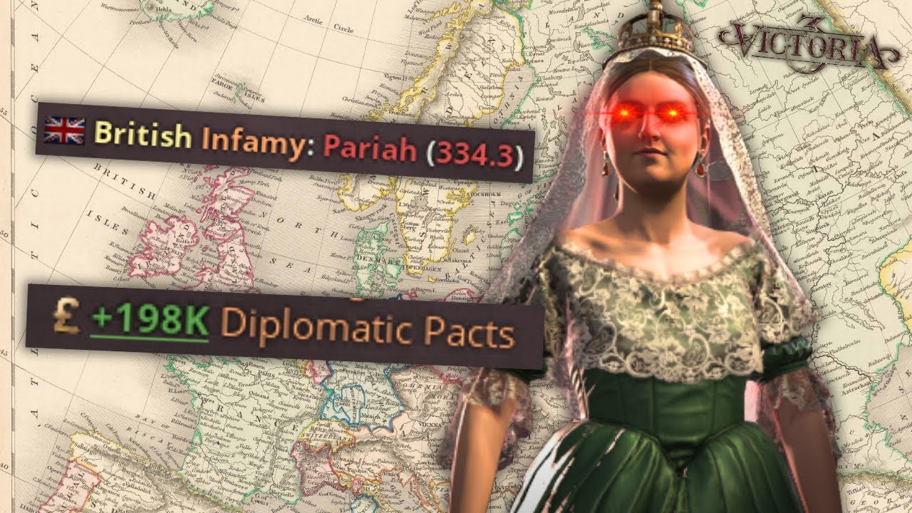 I Broke Victoria 3 As The British - YouTube