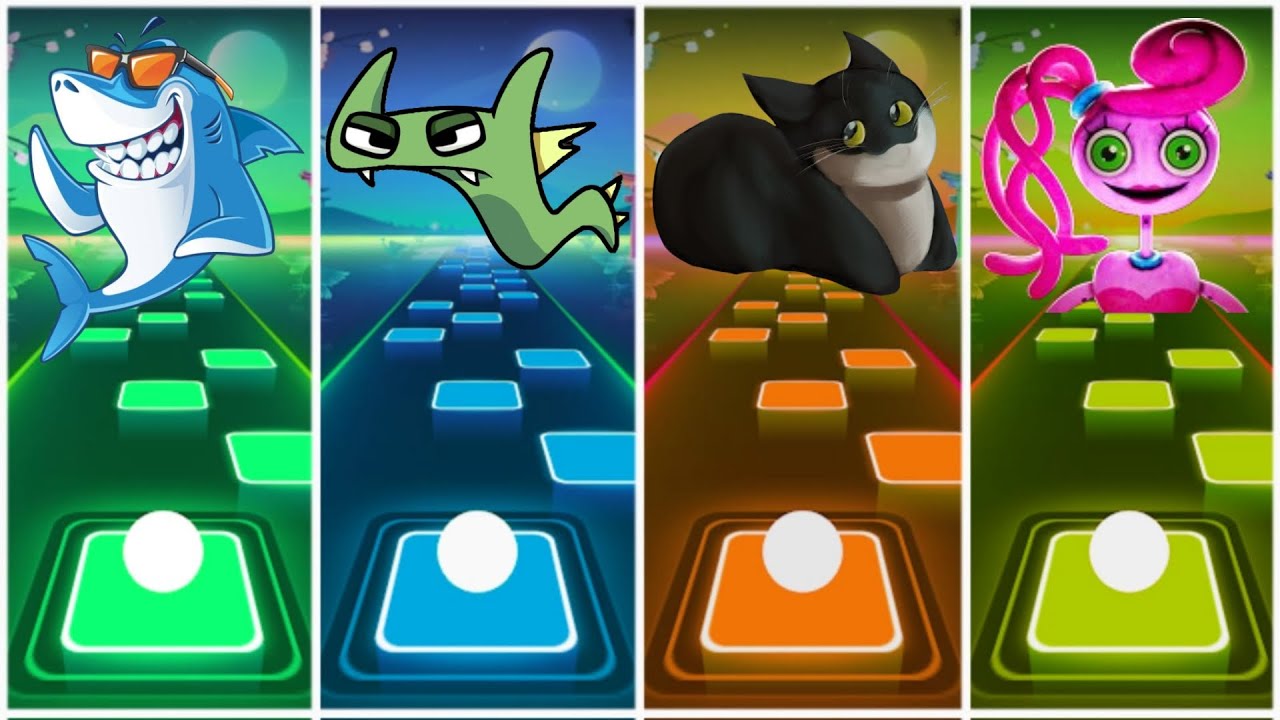 Fish_Vs_Shark 🆚 Alphabet_Lore_Cats 🆚 Maxwell_Cat 🆚 Mommy_Long_Legs 💫 ...