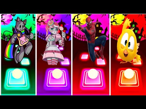 Nyan_Cat vs Kandylandvs Spider_Man_Across_the_spider_verse vs Where's ...