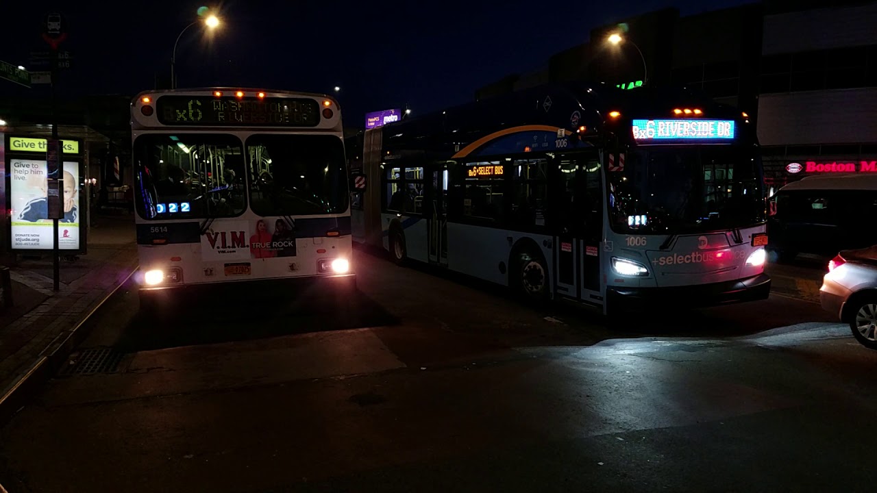 XD60 & D60 on the Bx6 line leaving Hunts Point - YouTube
