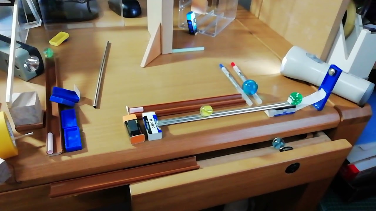 自作ピタゴラ装置No.198 ストローヘリコプター/Straw Helicopter【Self-made PythagoraSwitch ...