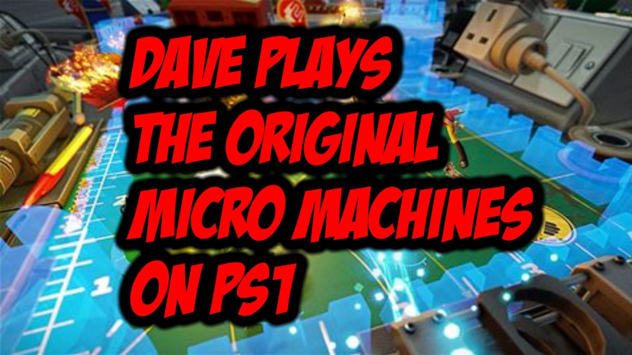Micro Machines A Look Back Before It Returns On PS4 !!!! - YouTube