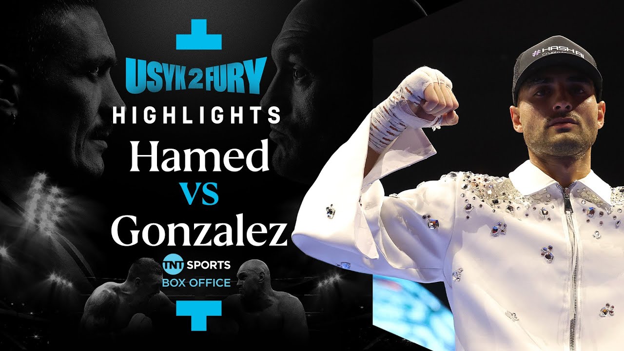 FIGHT HIGHLIGHTS: 'Prince' Naseem Hamed's son Aadam stays unbeaten with TKO win! #UsykFury2 🇸🇦 ...