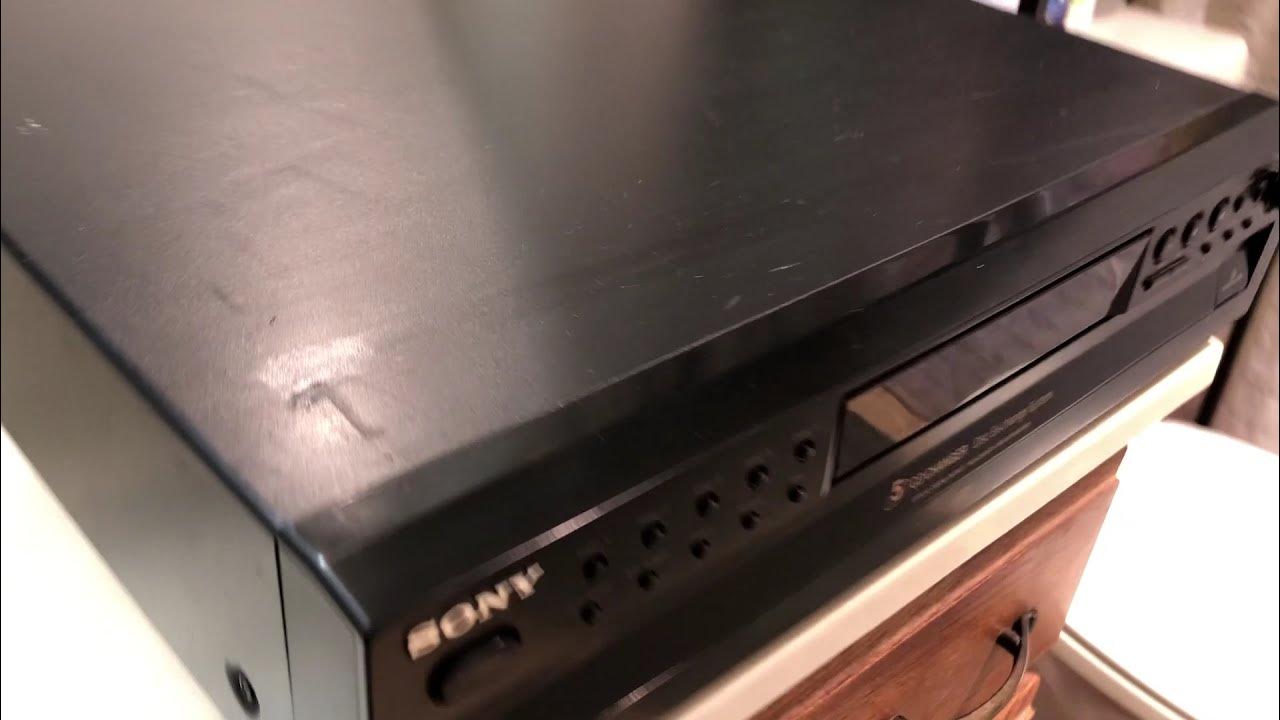 Sony CDP-CE275 5 CD Changer Player - Loud Noise - YouTube