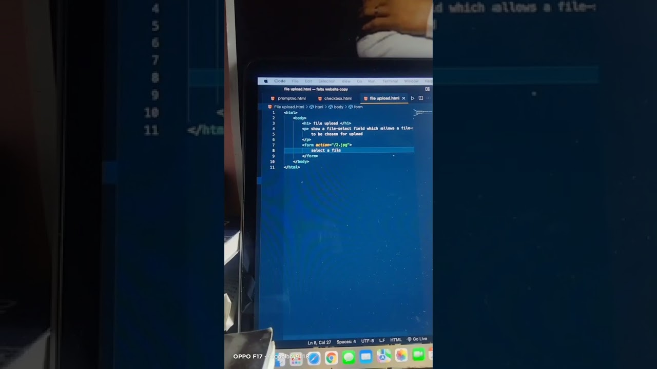 File Upload Form By Using Html Html Cod Coding Css Shorts Youtube 6711