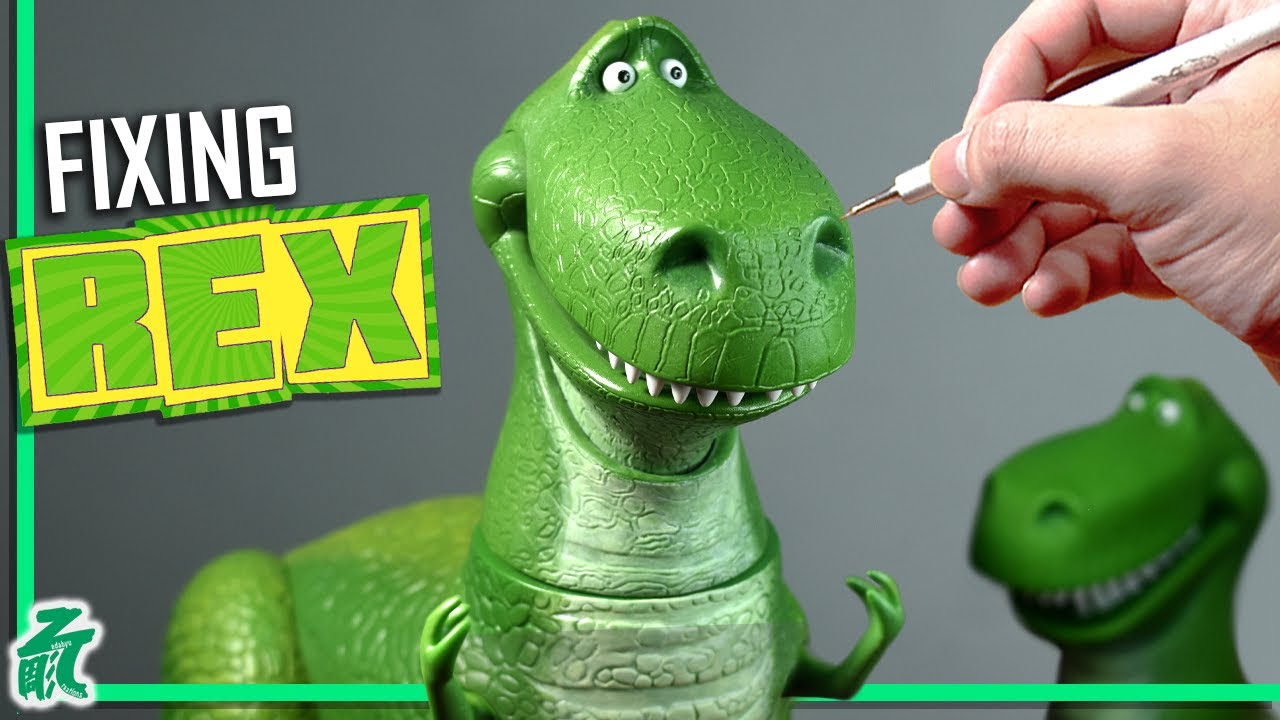 I Made Toy Story Rex In REAL LIFE | Revopoint Pop 3 Scanner Toy Story ...