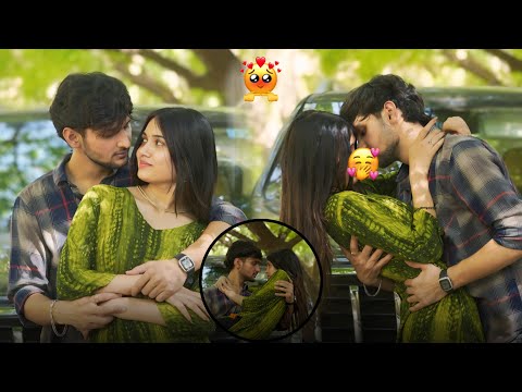 ROMANTIC PRANK ON RUHI😍❤️ || Unexpected Kiss 🤭 || Harshit PrankTv 