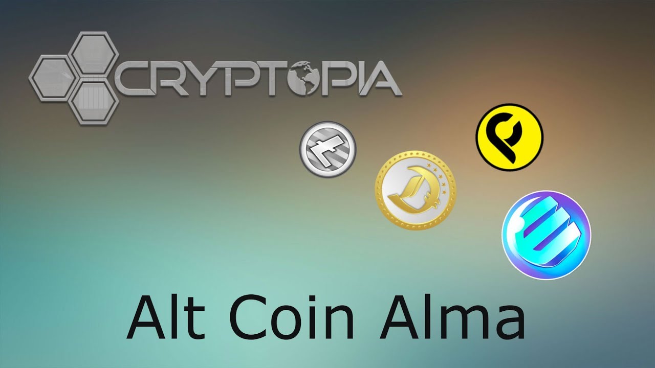 Cryptopia Alt Coin Alma Türkçe - YouTube