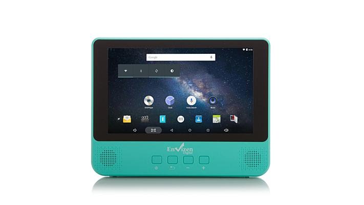 Envizen 9" QuadCore 16GB Android DVD Player/Tablet - YouTube