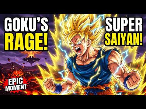 Goku Transforms into a Super Saiyan for the First Time | Dragon Ball Z (HD)