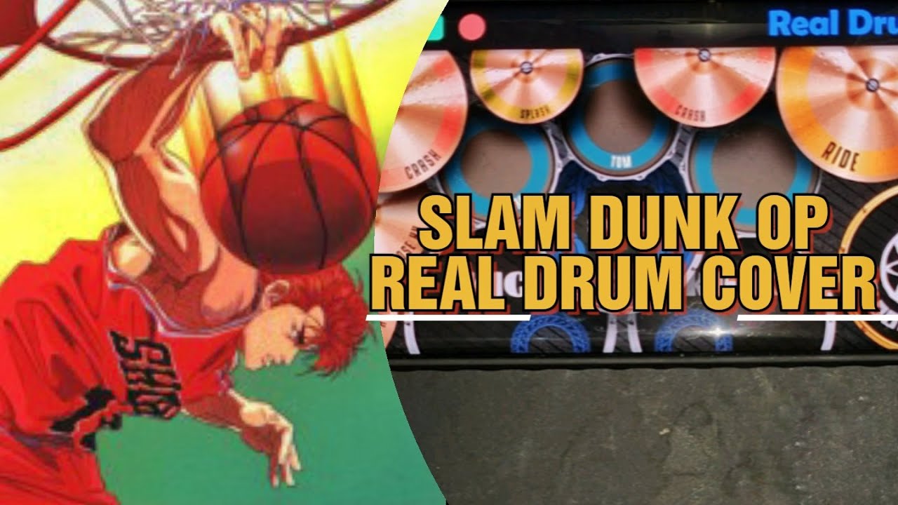 Anime Cover: Slam dunk OP (Kimi ga Suki da to Sakibetai) Real Drum ...