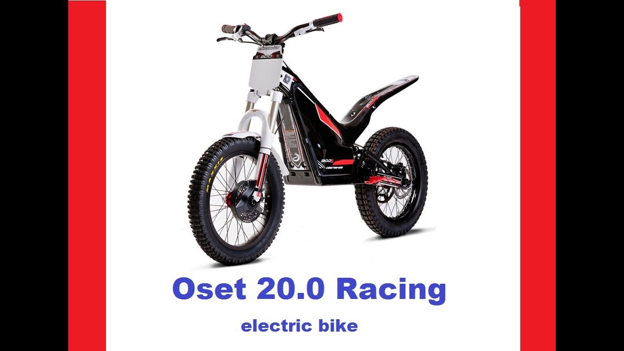 Oset 20.0 racing electric motocross bike 35km/h - YouTube