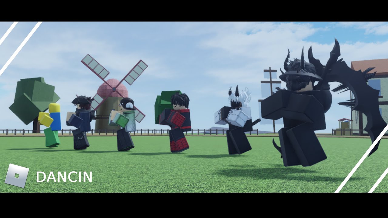 Dancin' | But in every Roblox games - YouTube