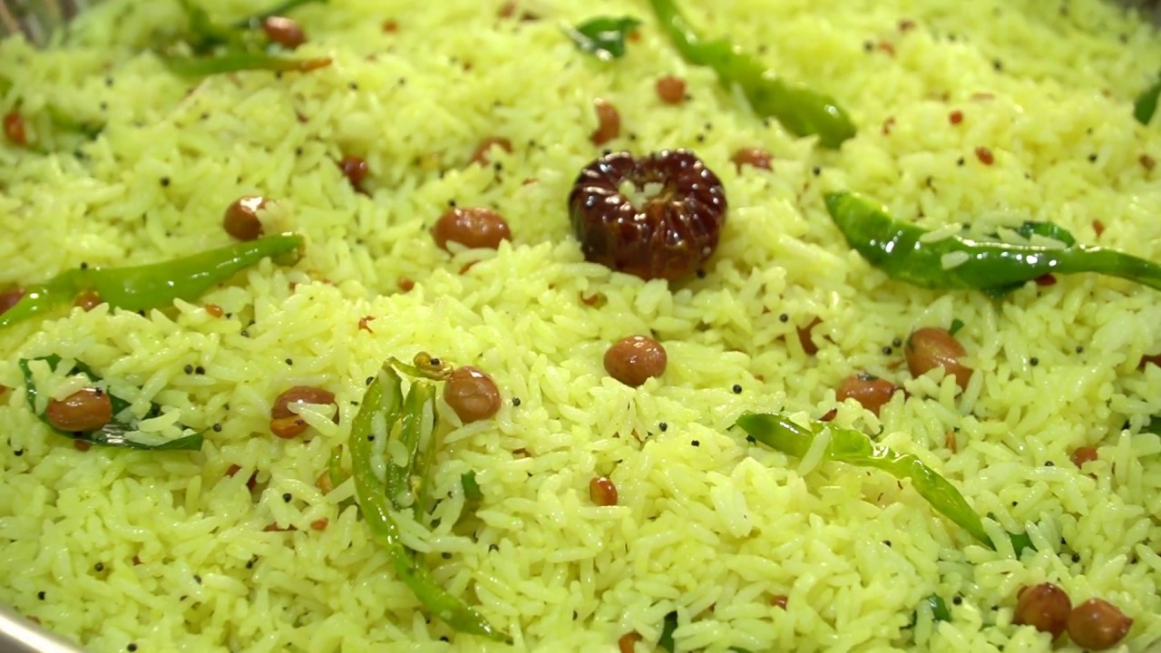 Quick & Tasty Lemon Rice Recipe | Lemon Pulihora | Lemon Rice Andhra ...