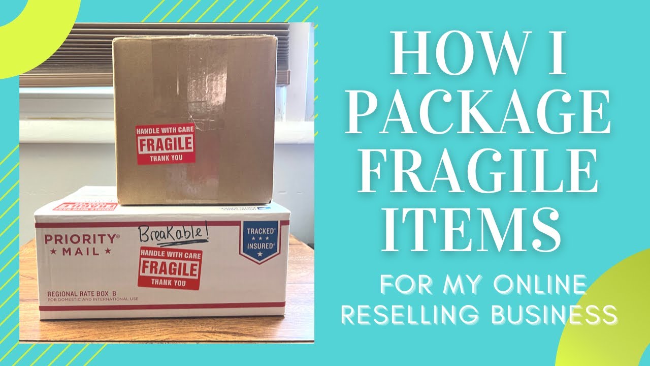 How I Carefully Package My Fragile Breakable Sales from Online ...