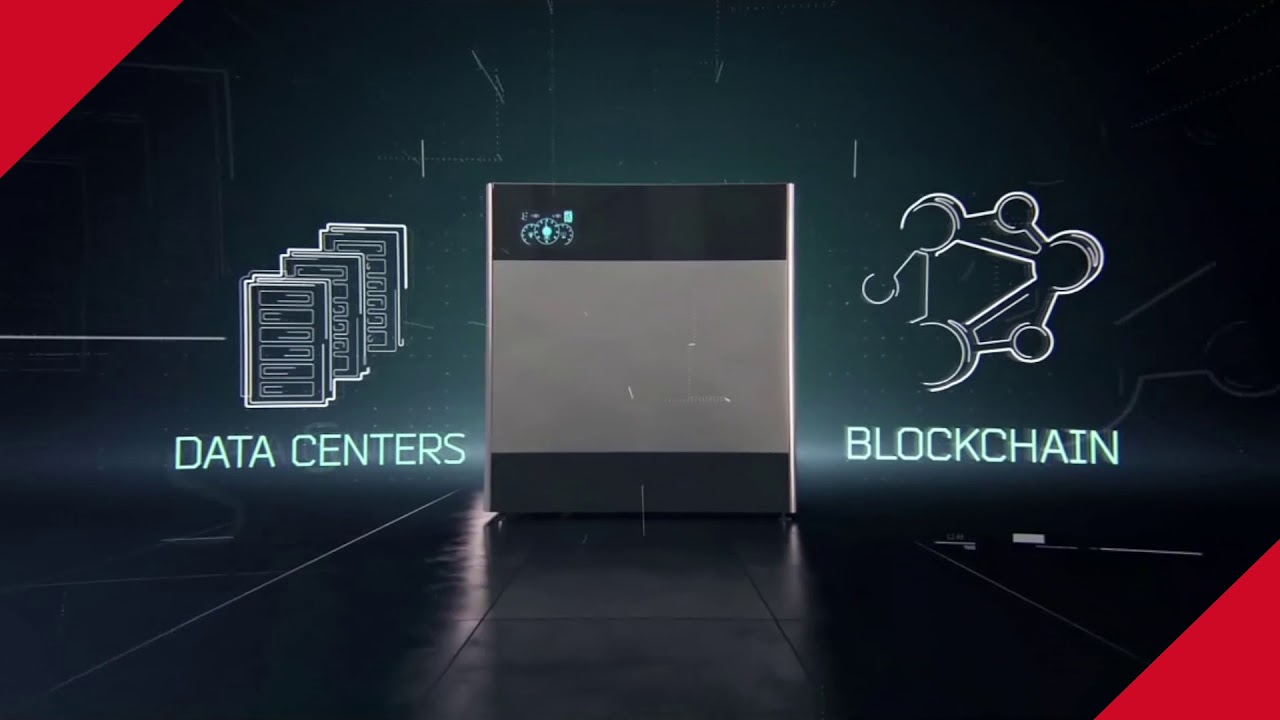 Liquid Cube Innovative Cooling Solution - YouTube
