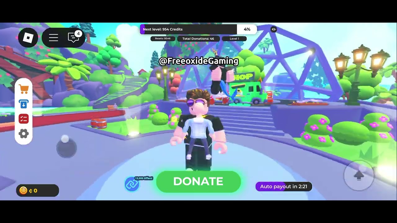#ROBLOX (NO ONE IS DONATING ROBUX IN GREEDY NOOBS) it is waste of time ...