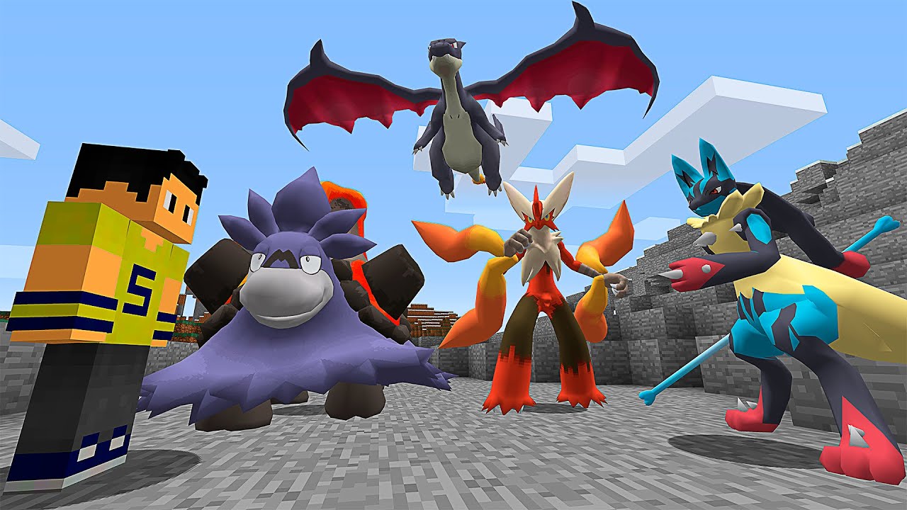 Qual Pokémon Mega devo Escolher no Minecraft Pixelmon? - YouTube