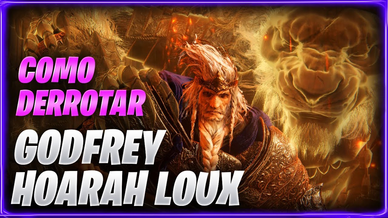 Como derrotar facilmente a Godfrey y Hoarah Loux Elden Ring - YouTube