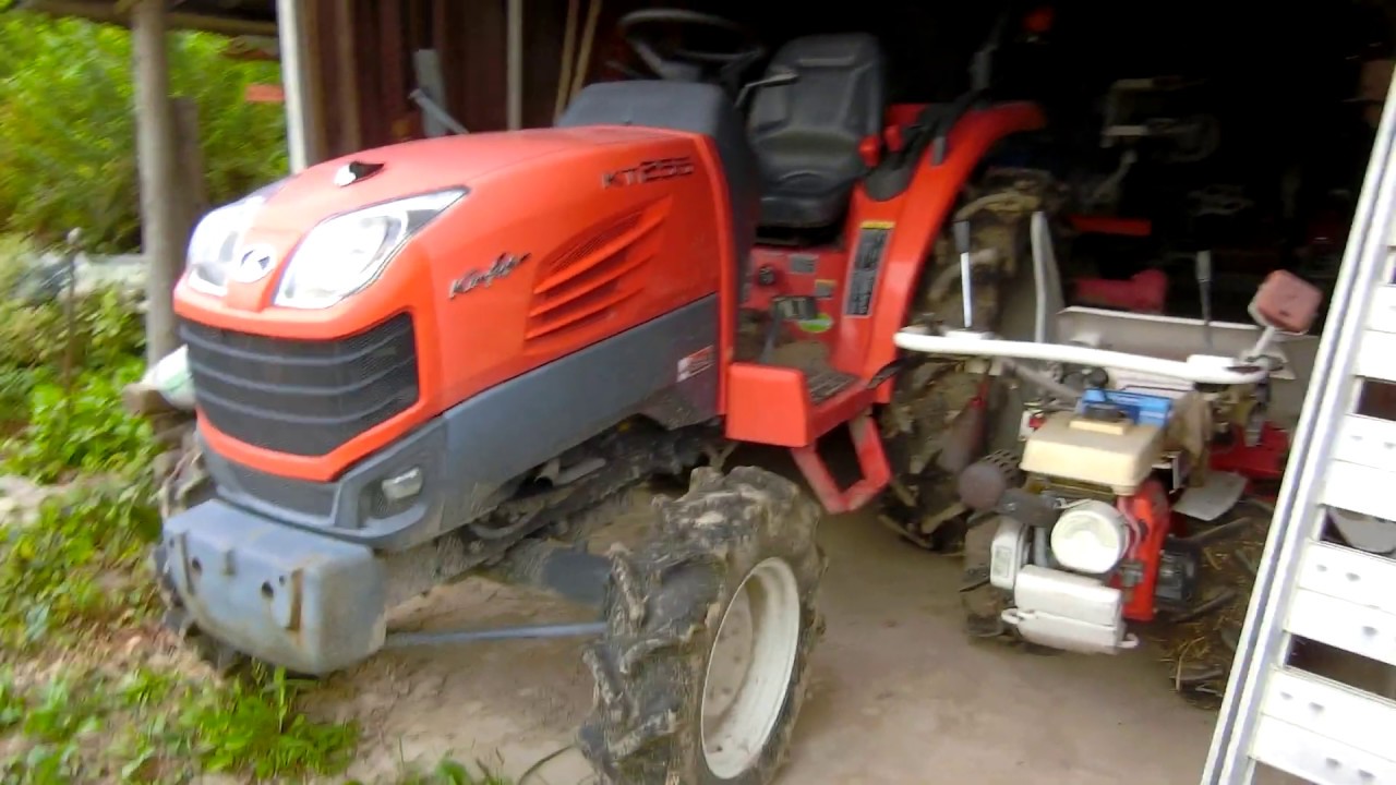 small Tractor for Rice field - YouTube