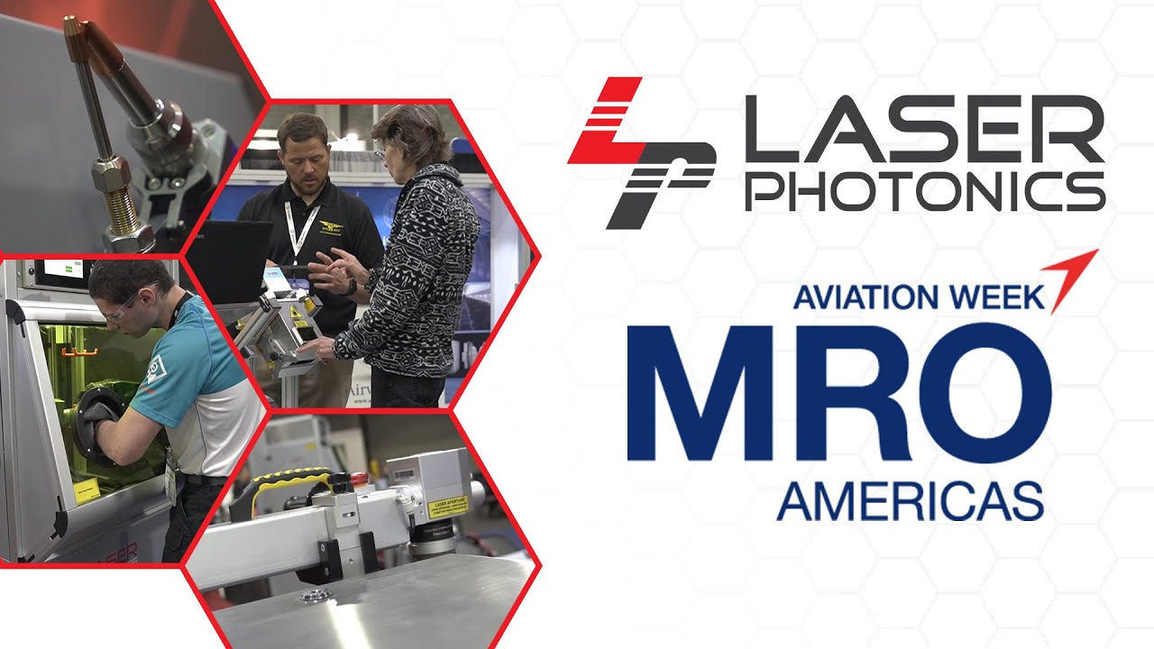 Laser Photonics at MRO America Aviation Week 2023 - YouTube