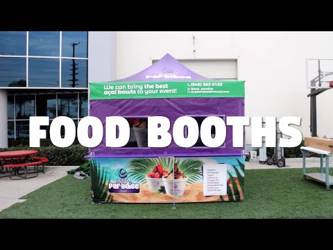 Concession Tents: Pop-up Canopy Food Booth