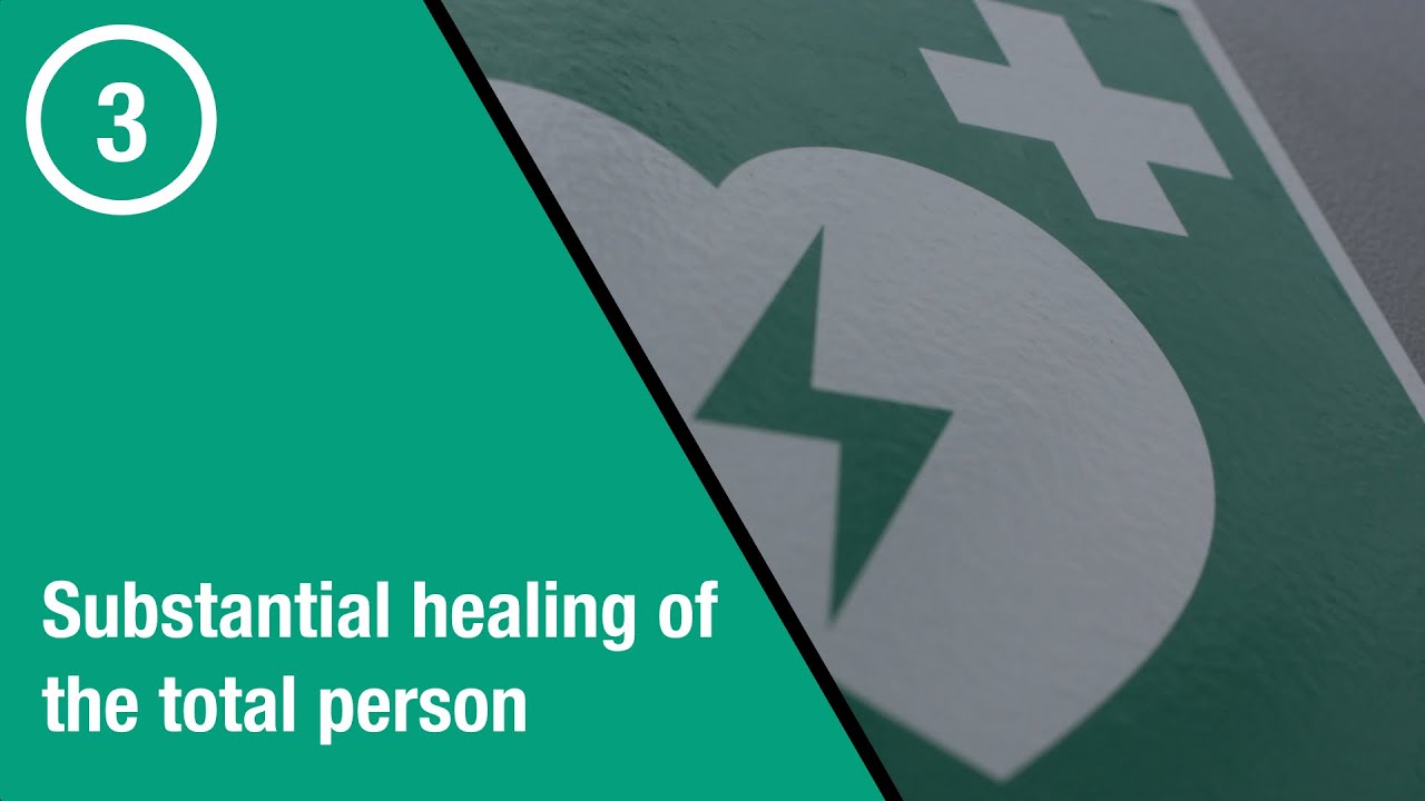 Substantial Healing Of The Total Person (pt3) - YouTube