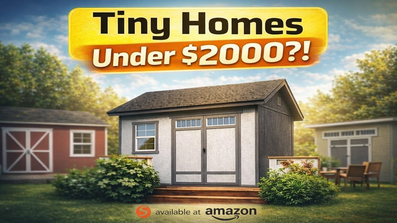 The BEST Tiny Portable Homes For Under 2000 Dollars - YouTube