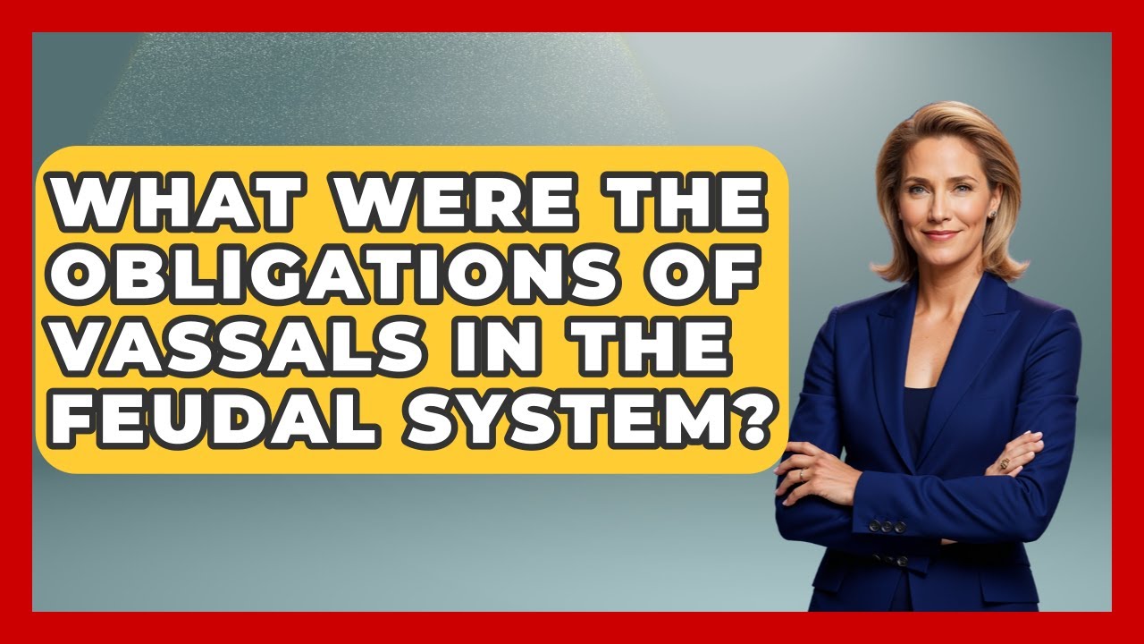 What Were the Obligations of Vassals in the Feudal System? | Medieval ...