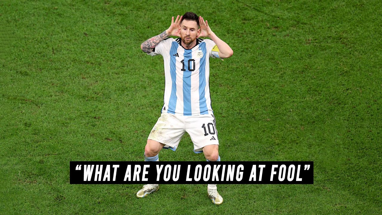 Lionel Messi Coldest Moments of All Time - YouTube