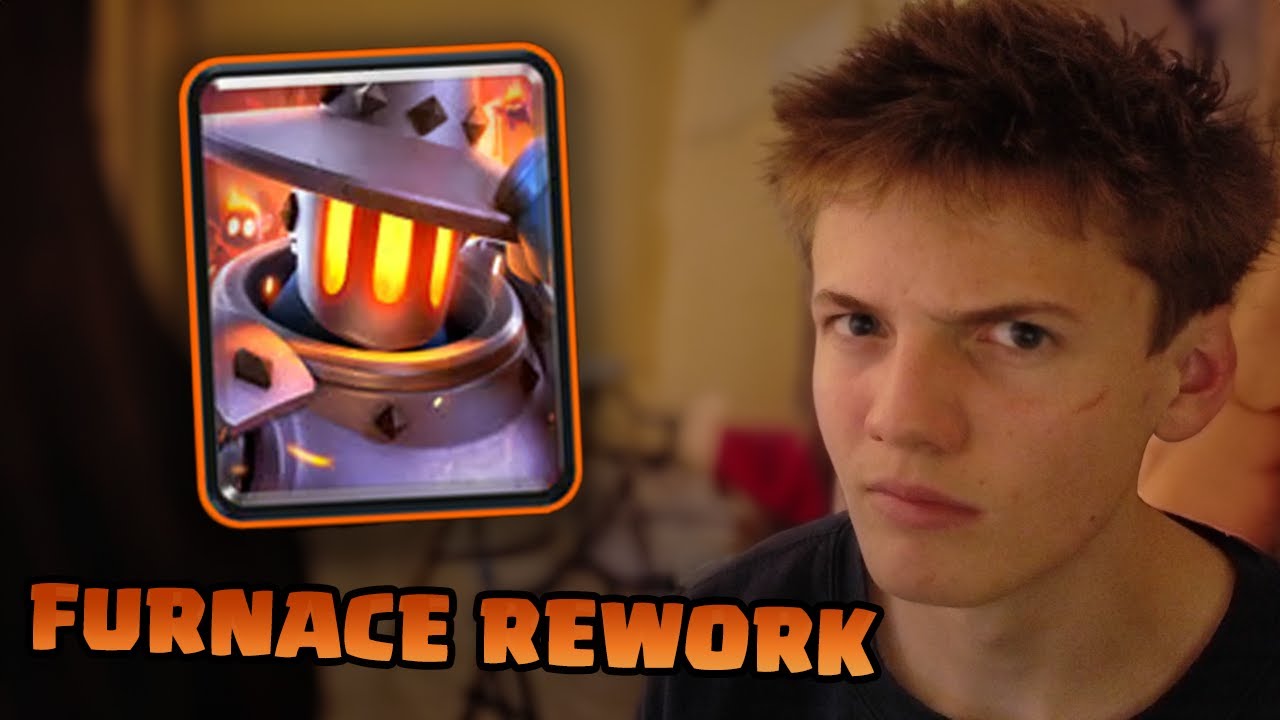 The NEW Furnace in Clash Royale 🔥 (Card Rework) - YouTube
