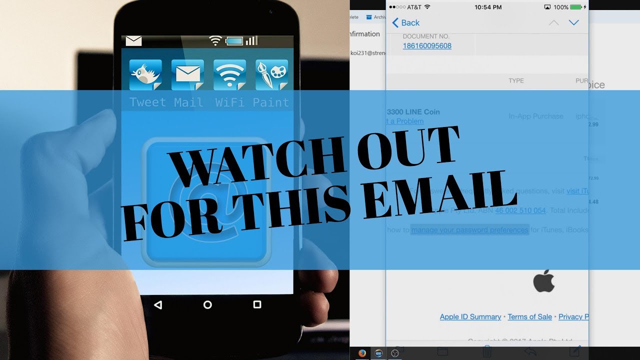 Apple Email Phishing Scam (It's not from Apple) - How to Avoid Falling ...
