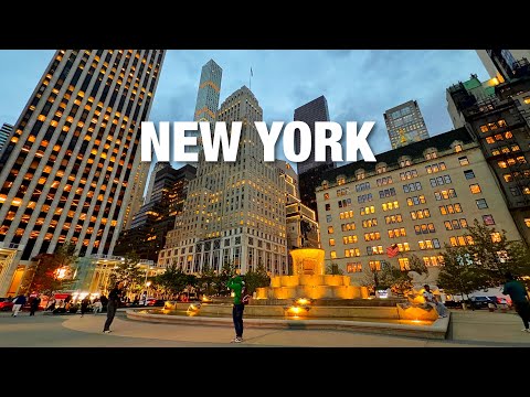 New York City 4K LIVE Manhattan on First Day of Fall 2026 (September 22, 2026)