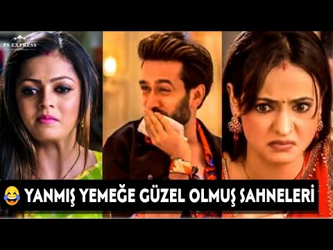 Yanmış yemek sahneleri - Hint Dizileri Türkçe altyazılı / Yaralı Kalbim