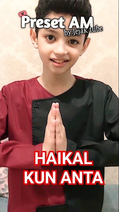 Ali Fikri Haikal KUN ANTA - YouTube