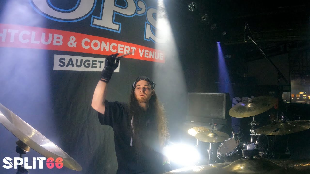 Brandon Fouts-Split66-Road to Pointfest 2025 Full Set Drum Cam - YouTube