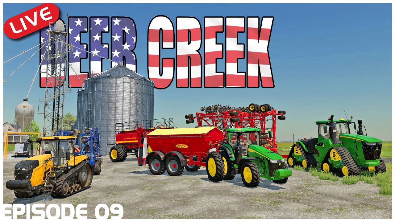 🔴LIVE - Contract Works to Build some Funds - Deer Creek Episode 09 ...