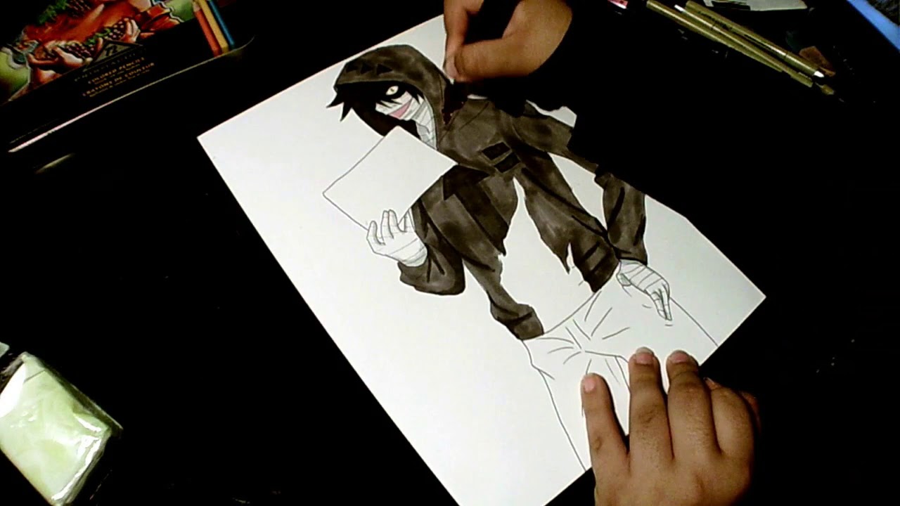 SPEED Drawing Isaac "Zack" Foster (Angels of Death) - YouTube